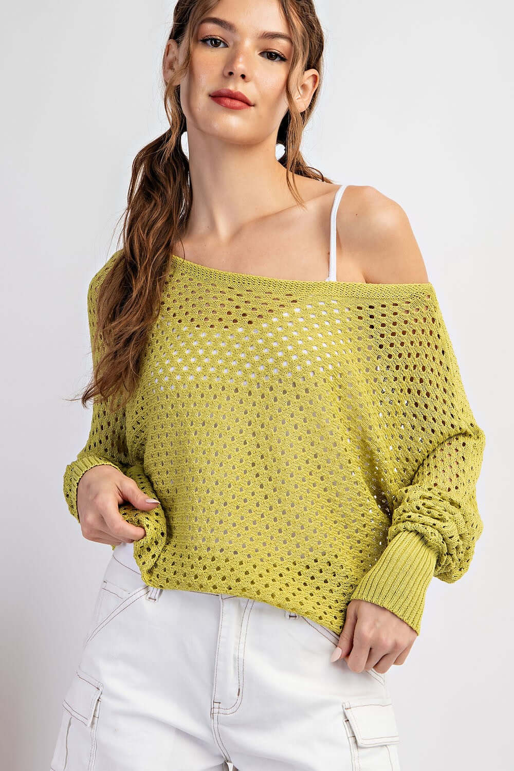 The Best Adventure Open Knit Top- More Colors Simply Me Boutique SMB ...